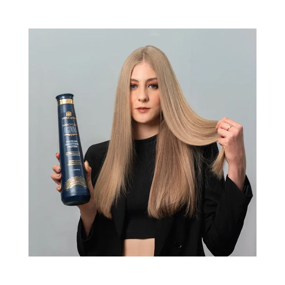 Vitta Gold Nanoplex Arginine Set 3590ml - Smooth and Strong Hair