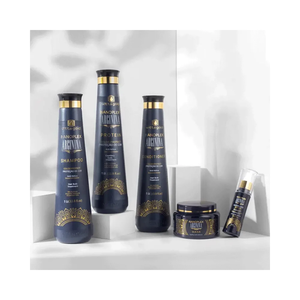 Vitta Gold Nanoplex Arginine Set 3590ml - Smooth and Strong Hair