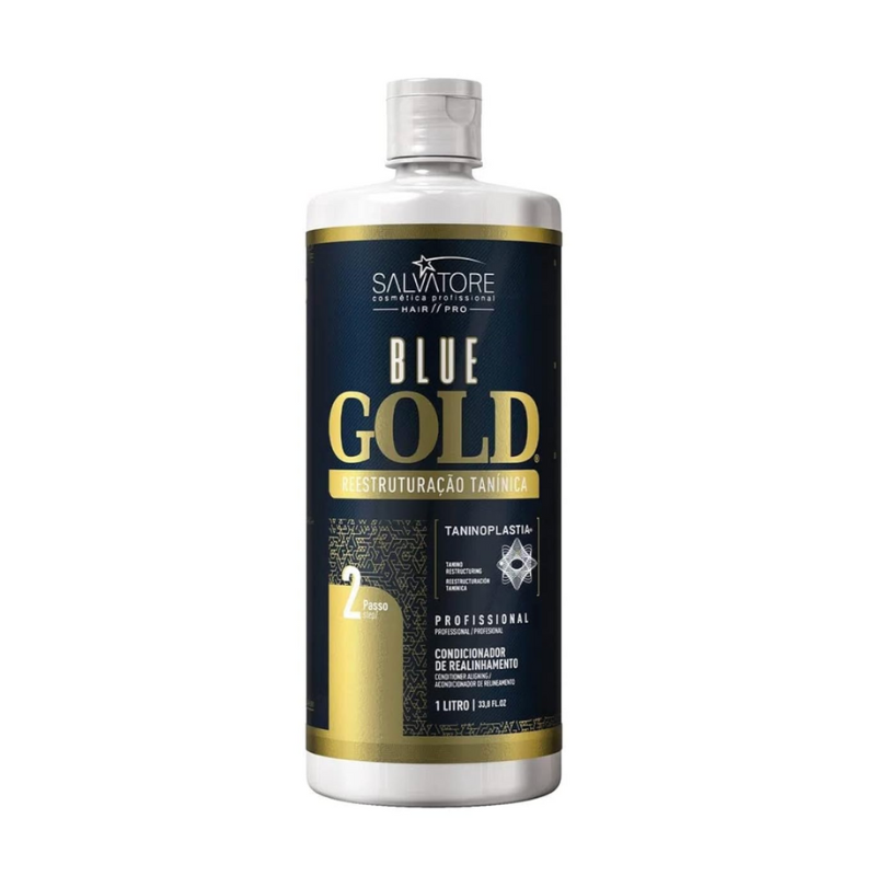 Salvatore Blue Gold Conditioner – Step 2 | Taninoplastia | 1000ml