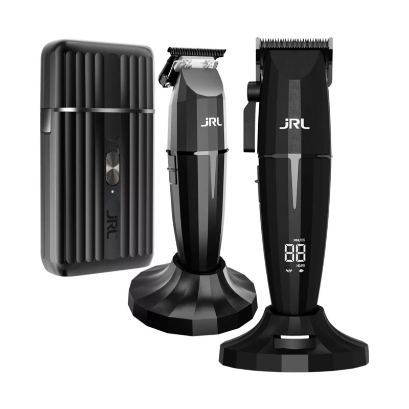 JRL Onyx Collection Kit – Clipper, Trimmer, and Shaver | beauty as well