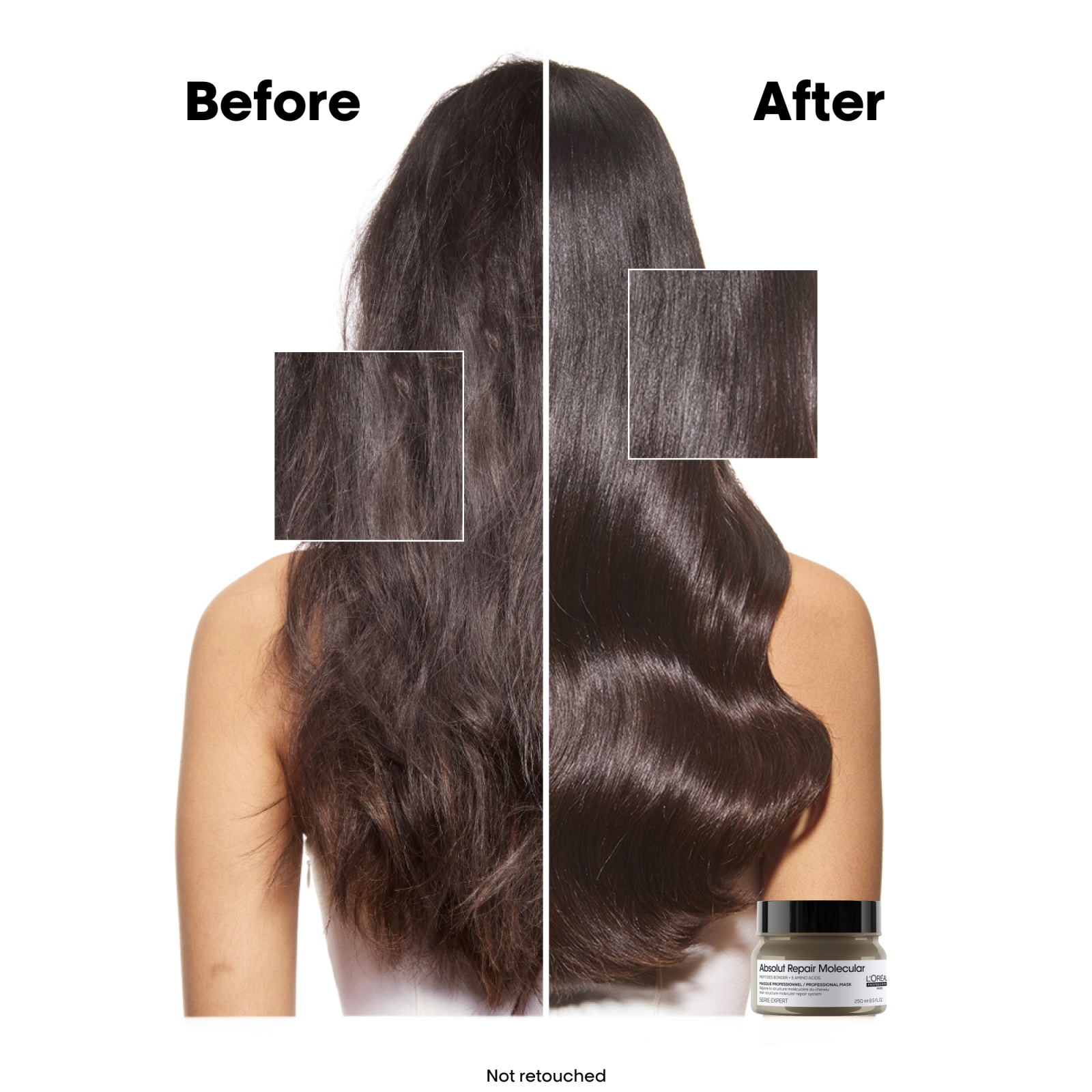Absolut Repair Molecular Mask 250ml | +94% Strength | L'Oréal Pro