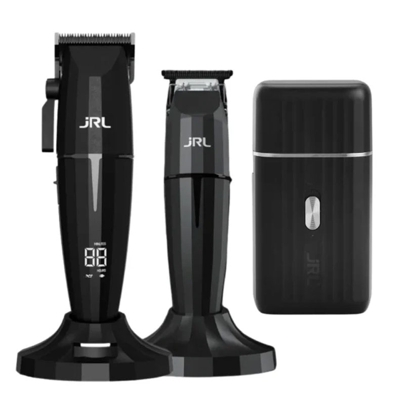 JRL Onyx Collection Kit – Clipper, Trimmer, and Shaver | beauty as well