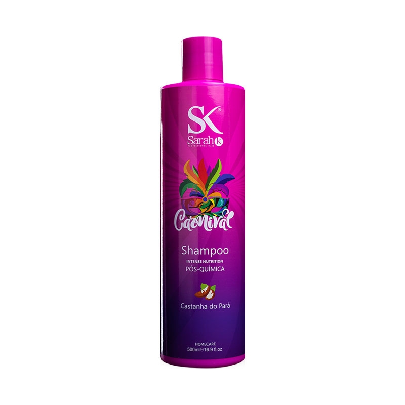 Sarah K Carnival Shampoo 500ml | Post-Nanoplastia Dark & Curly Hair
